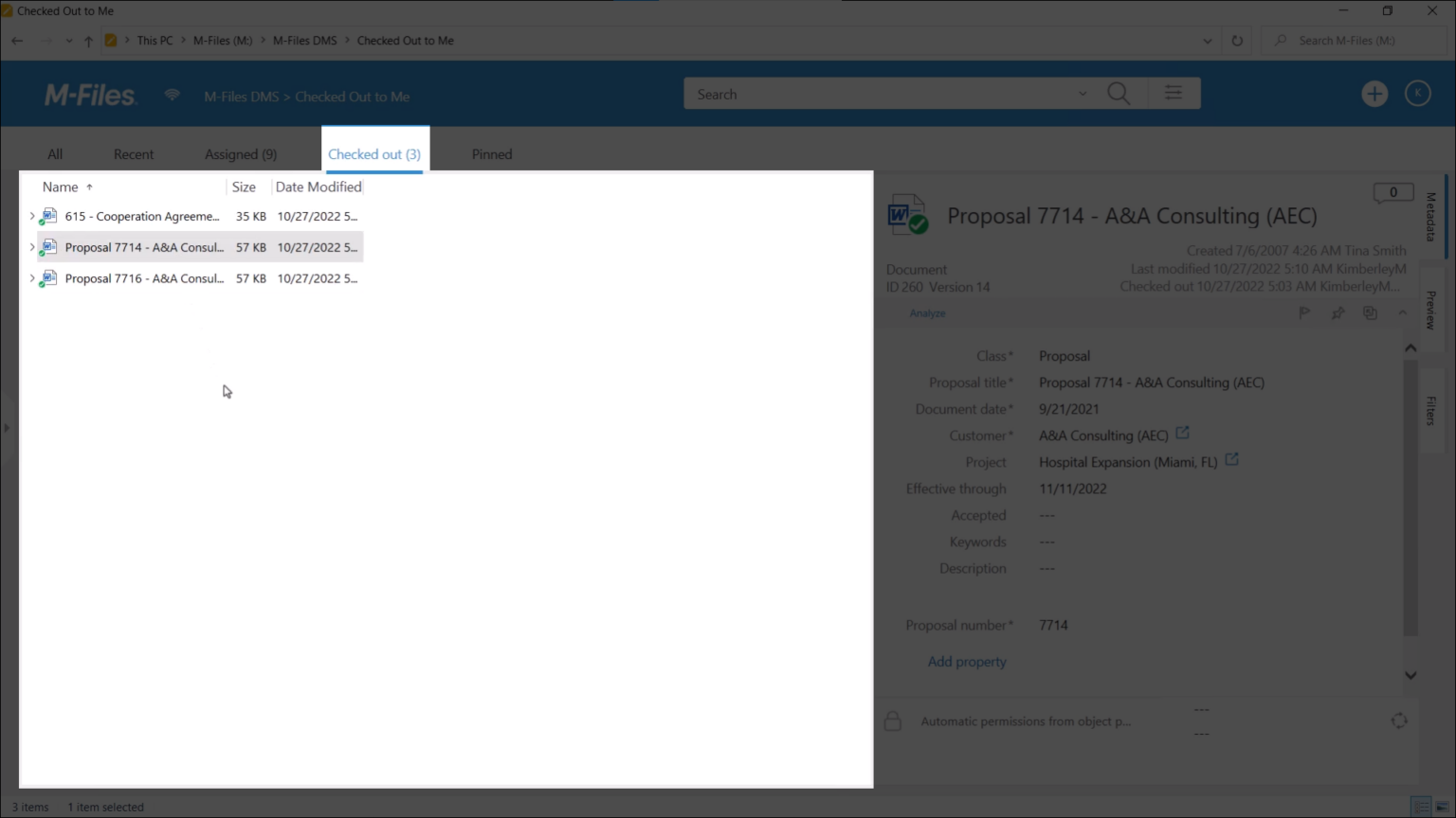 How to Modify Documents - M-Files Help Center