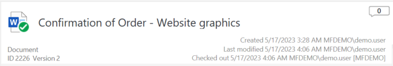How to Modify Documents - M-Files Help Center