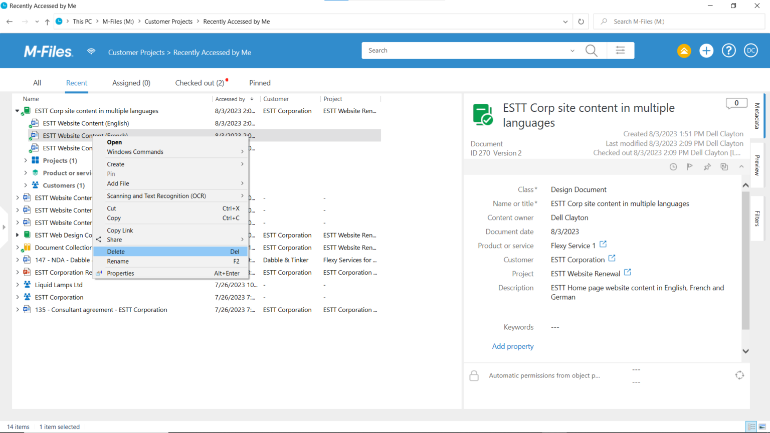 How to Create Multi-File Documents - M-Files Help Center