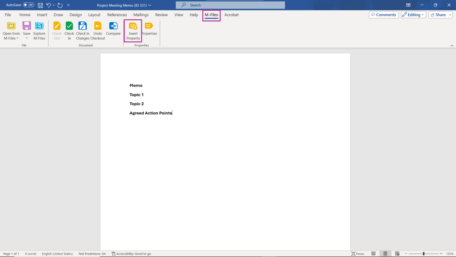 How to Use and Create Document Templates - M-Files Help Center