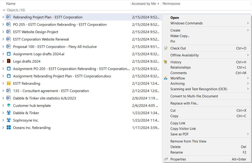 How to Save Documents - M-Files Help Center