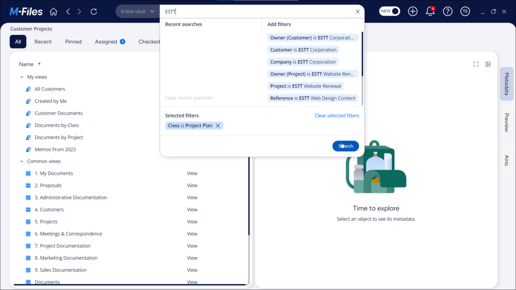 New M-Files Desktop - M-Files Help Center