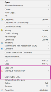 How to Share Documents - M-Files Help Center